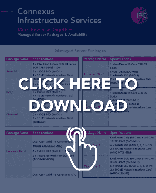 Connexus® Infrastructure Services, Powered By Beeks